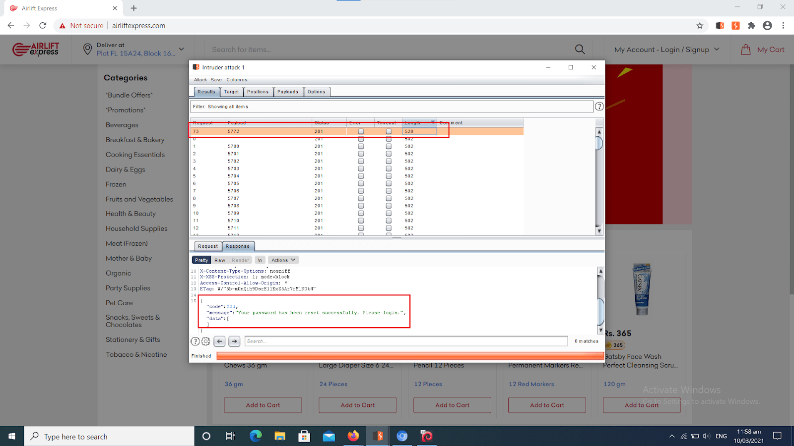 Uber-investor backed Airlift fixes OTP vulnerability in its e-commerce ...