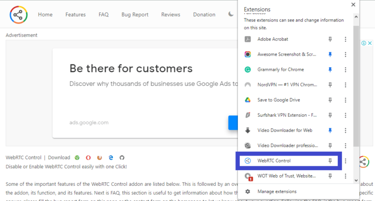 How To Disable Webrtc In Chrome Firefox Safari And Others