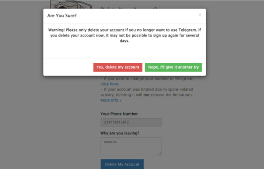 How to Delete Your Telegram Account - 2024 Guide - PrivacySavvy