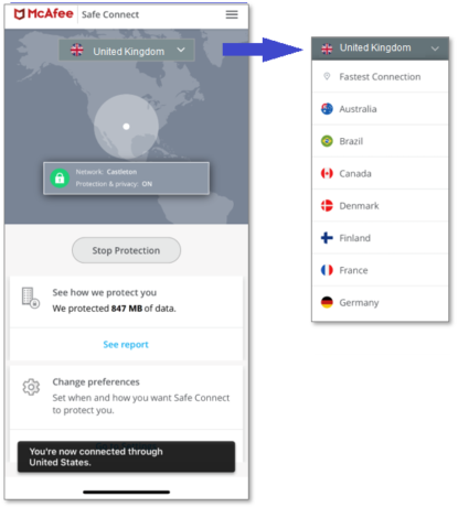 McAfee Safe Connect Review: An Average VPN Service - PrivacySavvy