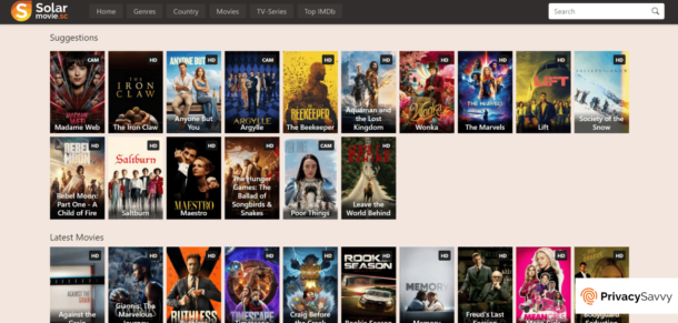 The 20 Best SolarMovie Alternatives in 2026 - PrivacySavvy