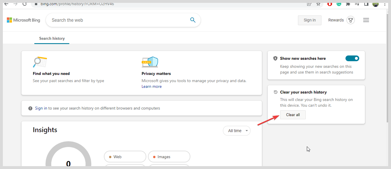 How to Delete Bing History (and Turn It Off) - PrivacySavvy