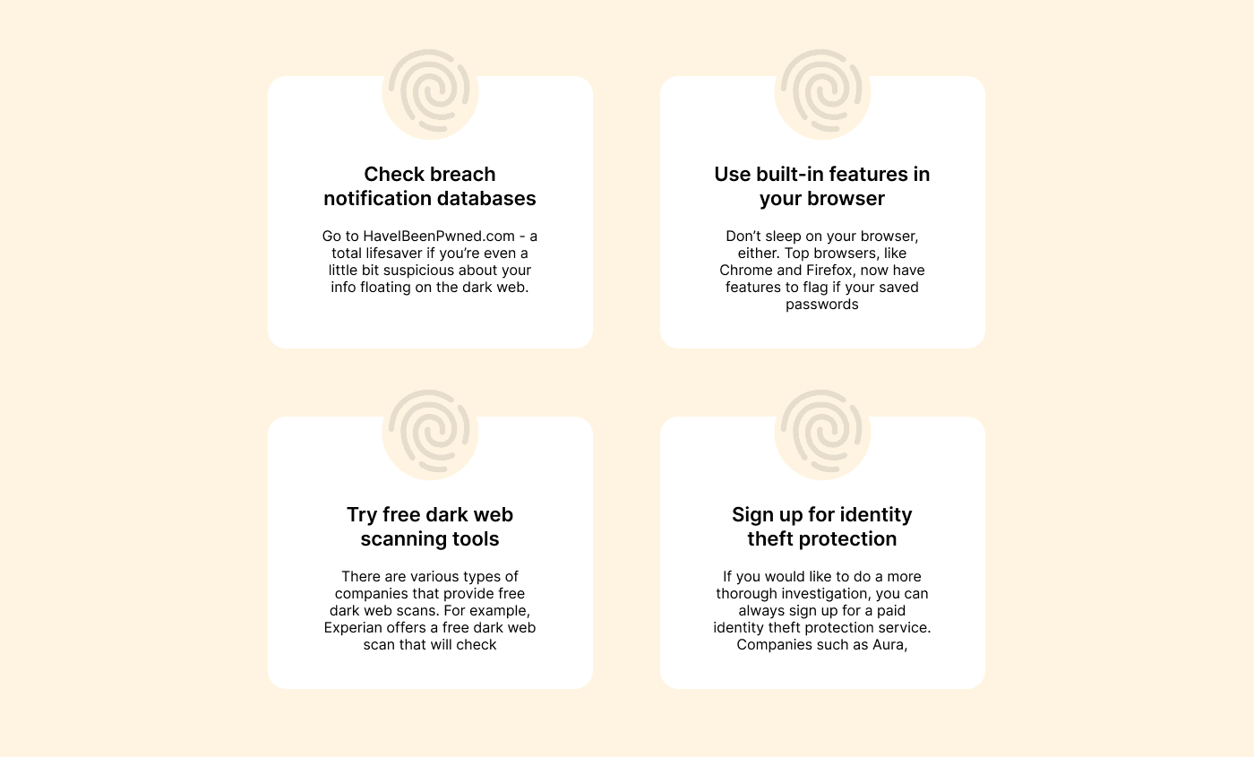 What to Do If Your Information is Found on the Dark Web - PrivacySavvy